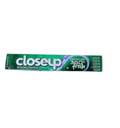CLOSE UP CREMA DENTAL MENTHOL PARADISE 90 GRS - Distribuidora SAICA